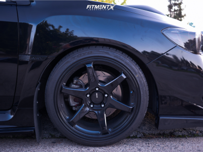 2018 Subaru WRX Premium with 18x9.5 Enkei T6r and Toyo Tires 255x35 on ...