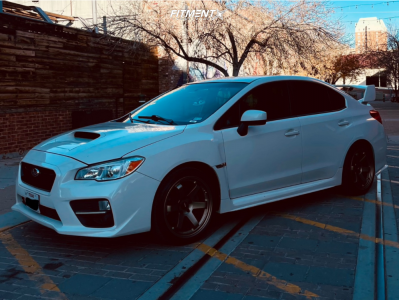 2017 Subaru WRX Base with 18x9.5 AVID1 Av6 and Michelin 245x35 on Stock ...