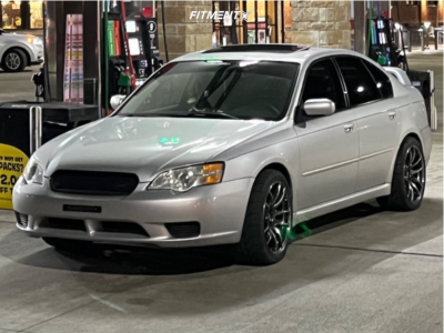 2006 Subaru Legacy 2.5i with 18x9.5 Vors Tr4 and Kenda 265x35 on Stock ...
