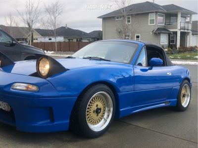 1991 Mazda Miata Base with 15x8 Enkei Enkei92 and Nitto 205x50 on ...