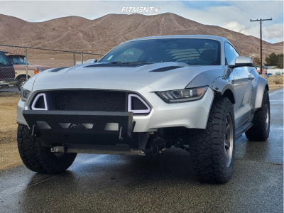 2015 Ford Mustang GT Premium with 18x10 Volk Te37 and Nitto 285x60 on ...