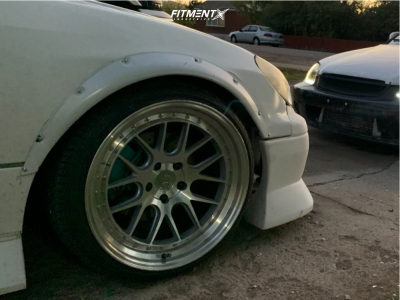 2002 Lexus GS300 Base with 19x9.5 Aodhan DS06 and Delinte 215x35 on ...