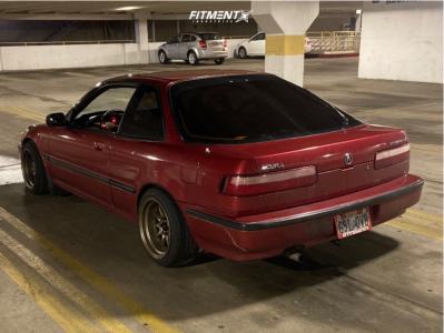 1991 Acura Integra LS with 15x7 Vors Tr3 and Toyo Tires 195x45 on ...
