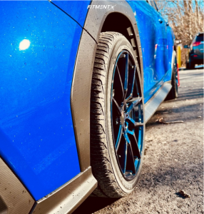 2022 Subaru WRX Premium with 18x8.5 Option Lab R716 and Yokohama 255x35 ...