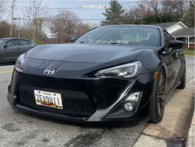 2015 Scion FR-S Base with 17x9 Ambit Re02 and Firestone 255x40 on ...