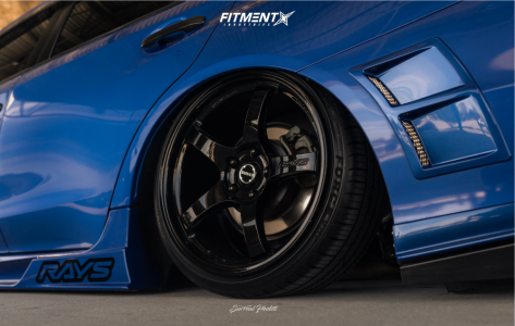 2017 Subaru WRX Base with 18x9.5 Gram Lights 57cr and Atlas 225x35 on ...