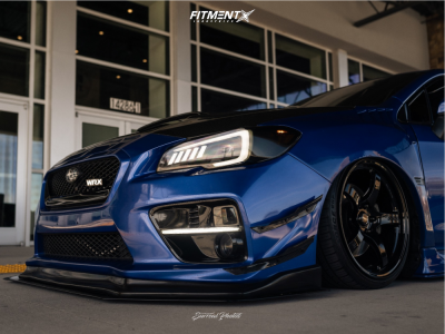 2017 Subaru WRX Base with 18x9.5 Gram Lights 57cr and Atlas 225x35 on ...