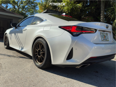 2020 Lexus RC350 Base with 18x8.5 Konig Hypergram and Continental ...