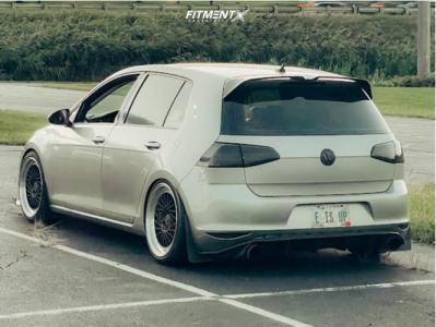 2017 Volkswagen Golf S with 18x8.5 Versus Racing Vs626 and Vercelli ...