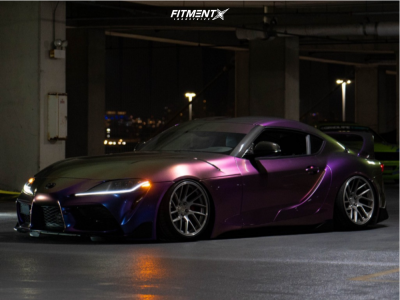 2020 Toyota GR Supra Premium with 18x10.5 Anovia Elder and Falken ...