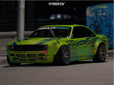 1998 Nissan 240SX Boss with 18x9.5 Anovia Elder and GT Radial 255x35 on ...