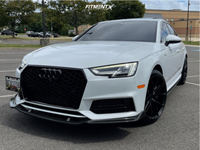 2017 Audi A4 Quattro Premium Plus with 19x9.5 Niche Misano and Uniroyal ...