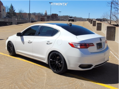 2018 Acura ILX Base with 18x8 Konig Oversteer and General 225x40 on ...