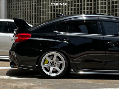 2020 Subaru WRX STI Limited with 18x10 Volk Te37sl and Michelin 245x40 ...