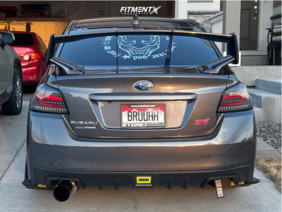 2021 Subaru WRX STI Base with 18x9.5 Enkei Nt03 and Vercelli 235x40 on ...