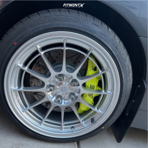 2021 Subaru WRX STI Base with 18x9.5 Enkei Nt03 and Vercelli 235x40 on ...