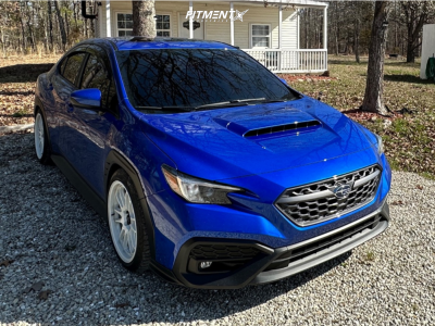 2022 Subaru WRX Premium with 18x9.5 Cosmis Racing Xt-206r-ff and Dunlop 245x40 on Coilovers ...