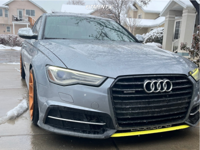 2017 Audi A6 Quattro Premium with 20x10.5 Aodhan Aff7 and Delinte 255x30 on Coilovers | 2605615 ...