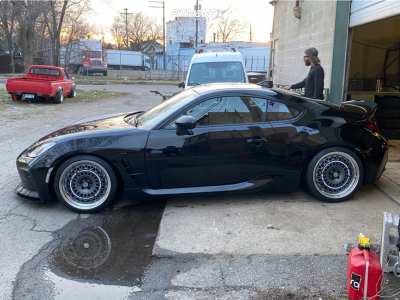 2022 Toyota GR86 Premium with 18x9 SSR Formula Aero Mesh and Michelin ...