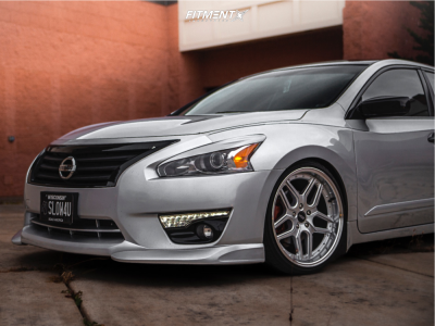 2015 Nissan Altima S with 19x9.5 ESR Cs15 and Vercelli 225x35 on ...