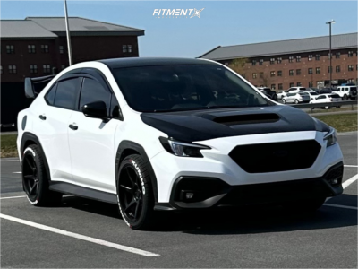 2022 Subaru WRX Base with 18x9.5 Anovia Titan and Kumho 255x40 on Stock Suspension | 2622959 ...
