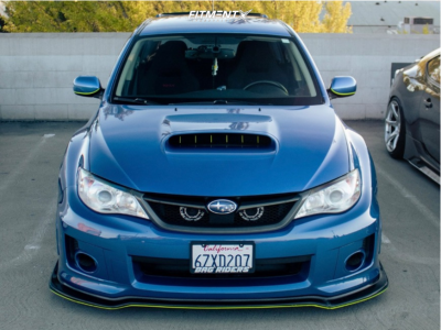 2013 Subaru WRX Base with 18x9.5 Rotiform Las-r and Falken 245x40 on ...
