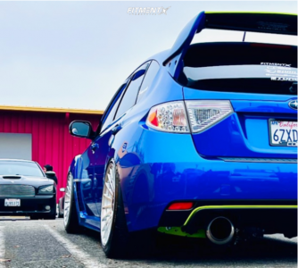 2013 Subaru WRX Base with 18x9.5 Rotiform Las-r and Falken 245x40 on ...