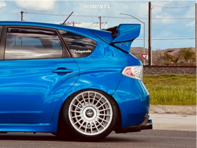 2013 Subaru WRX Base with 18x9.5 Rotiform Las-r and Falken 245x40 on ...