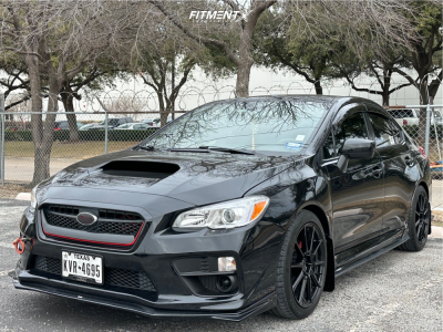 2017 Subaru WRX Base with 18x8.5 Enkei TS10 and Michelin 245x40 on ...