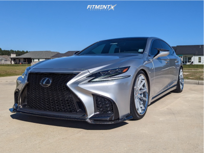 2020 Lexus LS500 F Sport with 22x9.5 Ferrada Cm2 and Lexani 265x35 on ...