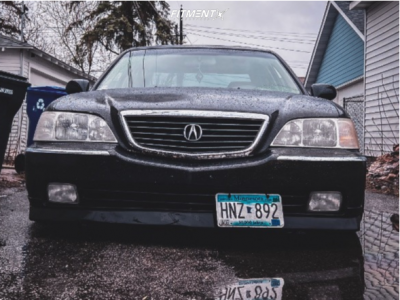 2000 Acura RL Premium with 18x9.5 Aodhan Ds02 and Vercelli 225x40 on ...