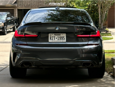 2020 BMW M340i Base with 20x9 HRE FlowForm Ff10 and Michelin 245x35 on Stock Suspension ...