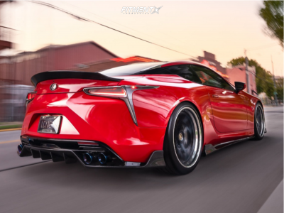 2021 Lexus LC500 Base with 22x10 Rohana RFG19 and Michelin 265x35 on ...