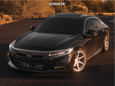 2018 Honda Accord Touring with 18x9.5 Anovia Titan and Vercelli 245x40 ...