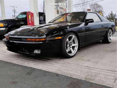 1986 Toyota Supra Base with 18x9.5 Enkei Kojin and Yokohama 235x40 on ...