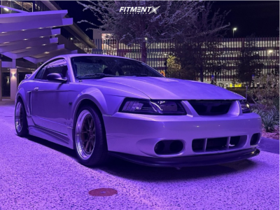 2002 Ford Mustang other with 18x9.5 Aodhan Ds08 and General 265x35 on ...
