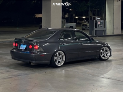 2002 Lexus IS300 Base with 18x9.5 SSR Professor Sp1 and Toyo Tires 225x40 on Coilovers | 2652215 ...