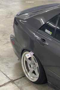 2002 Lexus IS300 Base with 18x9.5 SSR Professor Sp1 and Toyo Tires 225x40 on Coilovers | 2652215 ...
