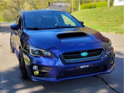 2016 Subaru WRX Premium with 18x9.5 Anovia Night and Firestone 245x40 ...