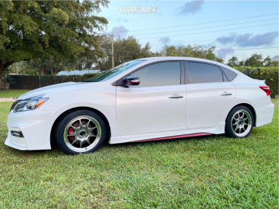2019 Nissan Sentra Nismo with 17x8 Konig Countergram and Vercelli ...