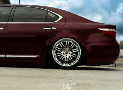 2007 Lexus LS460 Base with 20x10.5 Work Rezax Premium and Falken 245x35 ...