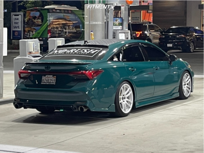 2020 Toyota Avalon TRD with 19x9.5 Work Emotion CR Kiwami and Michelin ...