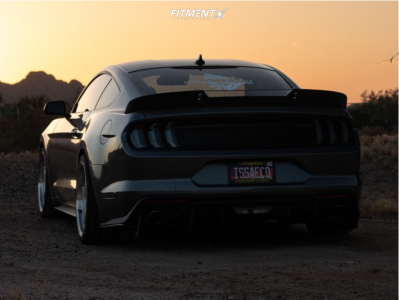 2021 Ford Mustang EcoBoost with 19x9 ESR Cr5 and Haida 265x30 on ...
