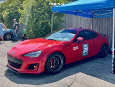 2018 Subaru BRZ Limited with 17x9 Konig Hypergram and Kumho 255x40 on ...