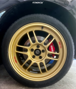 2014 Subaru BRZ Premium with 17x8 Enkei Rpf1 and Hankook 225x45 on ...