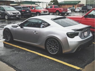 2017 Subaru BRZ Limited with 18x9.5 Rotiform Rse and Nitto 235x40 on ...