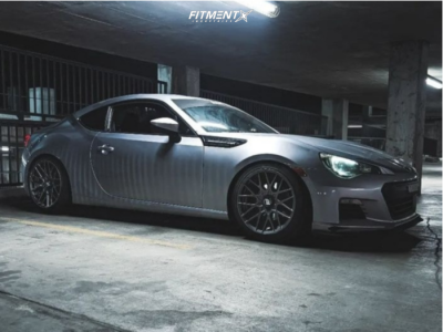 2017 Subaru BRZ Limited with 18x9.5 Rotiform Rse and Nitto 235x40 on ...