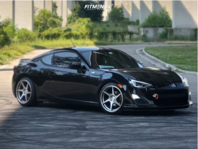 2013 Scion FR-S Base with 18x9.5 Anovia Titan and Nitto 225x40 on ...