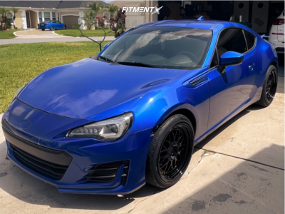 2017 Subaru BRZ Base with 18x9.5 Aodhan Ah02 and Yokohama 245x35 on Stock Suspension | 2684725 ...