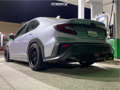 2022 Subaru WRX Base with 18x9.5 MST Suzuka and Summit 245x40 on ...